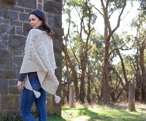 Louie & Lola Yarns - Sanna & Co. Knitting Pattern - Kuusikko Shawl